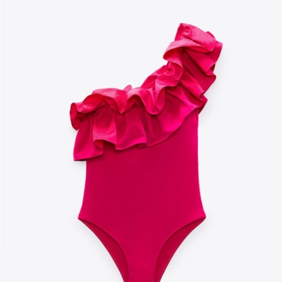Zara | Swim | Nwt Zara Ruffle Swimsuit | Poshmark